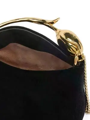 Erdem Mini Bloom Flower-handle Tote Bag - Black