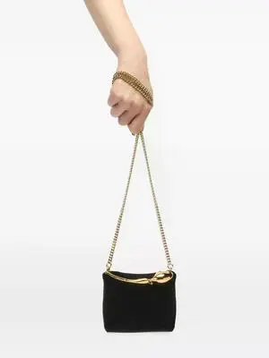 Erdem Mini Bloom Flower-handle Tote Bag - Black