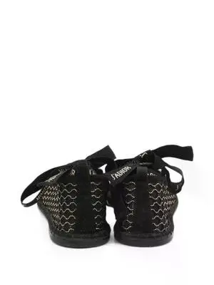Dior Nicely D Mesh Ankle-wrap Ballet Flats