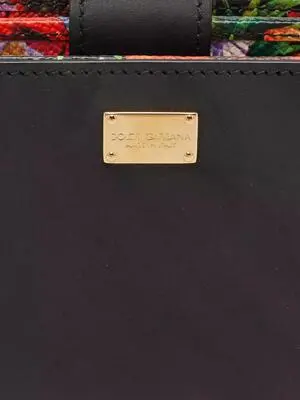Dolce & Gabbana French Zip-around Leather Wallet