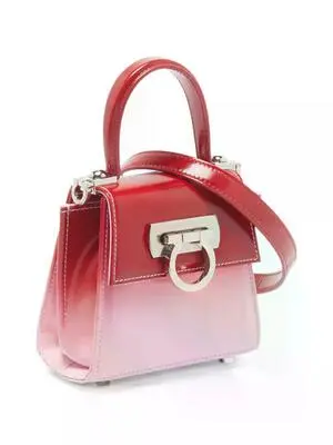 FERRAGAMO Xs Iconic Top-handle Leather Tote Bag