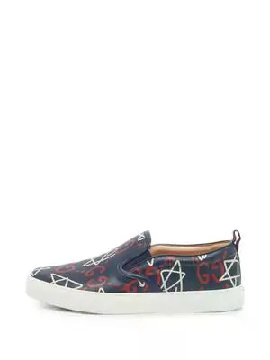 Gucci Dubelin Ghost Slip-on Sneakers - Blue