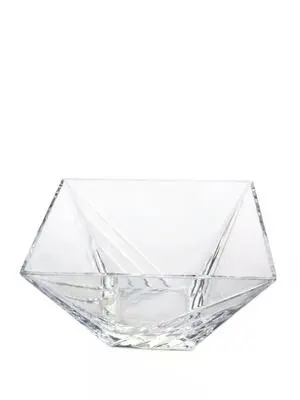 COLLEVILCA Dallas Geometric Crystal Bowl - White