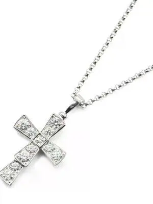 BVLGARI 2010s Serpenticross Diamond Necklace