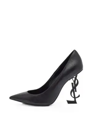 Saint Laurent Opium Logo Pumps