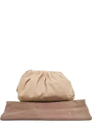 Bottega Veneta Leather Clutch Bag - Neutrals