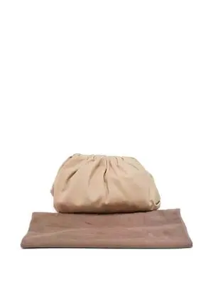 Bottega Veneta Beige Leather Clutch Bag - Neutrals
