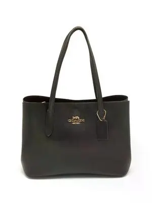 COACH Avenue Leather Tote Bag - Black