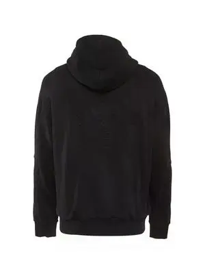 Balmain Logo-embossed Zip-up Hoodie