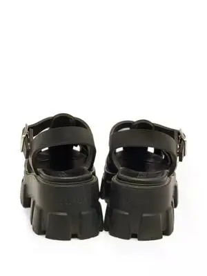 Prada Monolith Platform Sandals