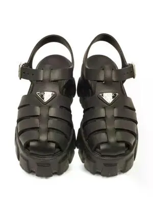 Prada Monolith Platform Sandals