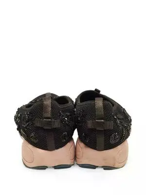 Dior Fusion Crystal Embellished Sneakers - Black