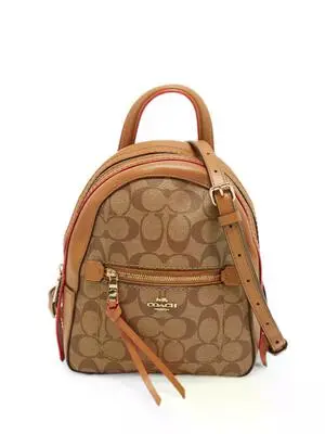 COACH VINTAGE Andi Signature Backpack - Brown