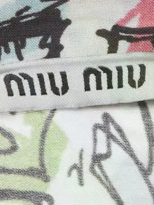 Miu Miu Arrow-print Shirt