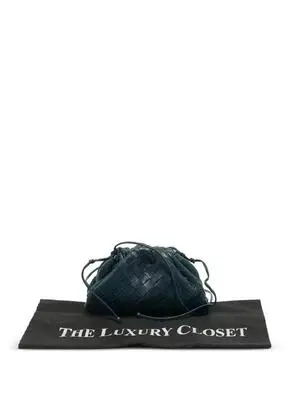 Bottega Veneta The Pouch Clutch Bag - Blue