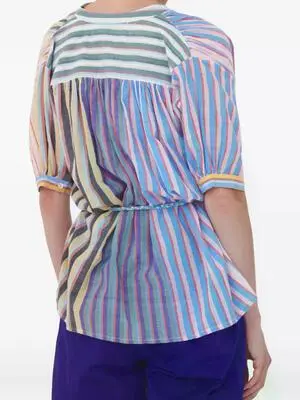 MII Artemis Striped Cotton Shirt