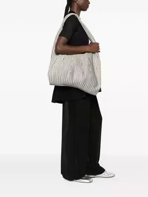 CFCL Striped Pleated Shoulder Bag