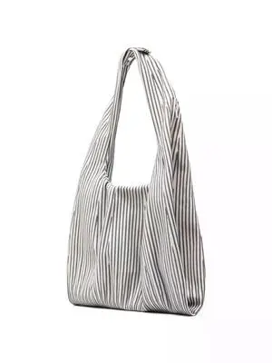 CFCL Striped Pleated Shoulder Bag