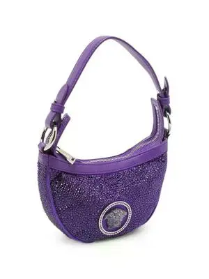 Versace Repeat Medusa Crystal Shoulder Bag