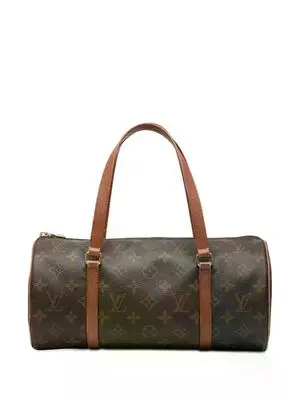 LOUIS VUITTON 1994 Monogram Papillon 30 Handbag - Brown