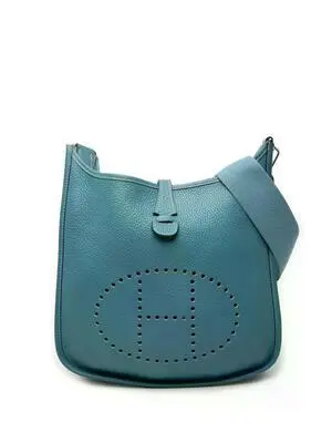 Hermès 2000-2026 Clemence Evelyne Ii 29 Crossbody Bag - Blue