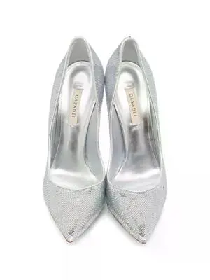 Casadei Blade Sequin Pumps