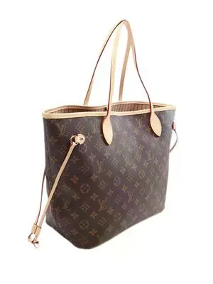 LOUIS VUITTON 2007-2024 Monogram Neverfull Mm Tote Bag - Brown