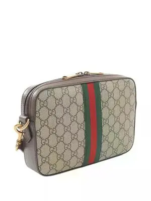 Gucci Ophidia Gg Supreme Web Crossbody Bag - Neutrals