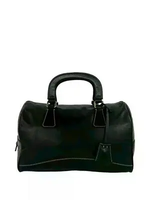 Prada 2000-2013 Leather Handbag - Black