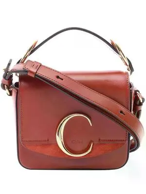Chloé 2019 Mini Calfskin C Satchel - Brown