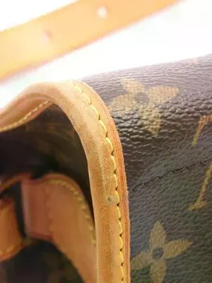 LOUIS VUITTON 2005 Monogram Popincourt Long Crossbody Bag - Brown