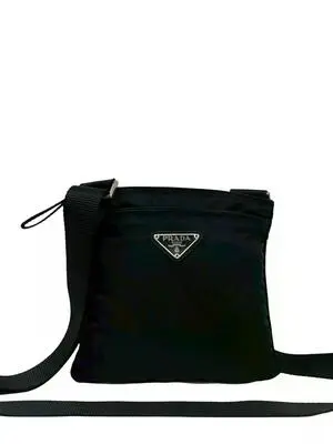 Prada Tessuto Zip Top Crossbody Bag