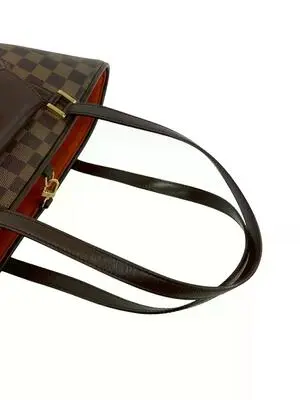 LOUIS VUITTON 2003 Damier Ebene Manosque Pm Shoulder Bag