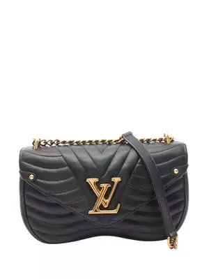 LOUIS VUITTON New Wave Chain Bag Mm Satchel