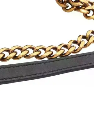 LOUIS VUITTON New Wave Chain Bag Mm Satchel