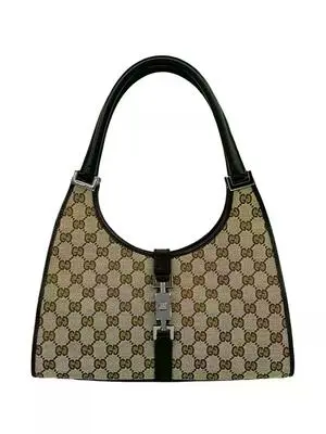 Gucci 2000-2015 Gg Canvas Jackie Bardot Shoulder Bag - Neutrals