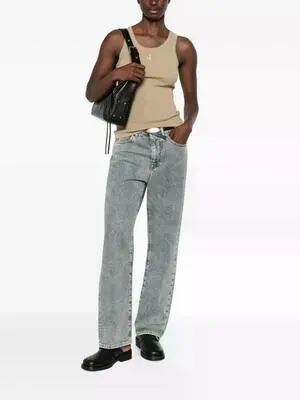 DIESEL® Ribbed-knit Tank Top - Neutrals