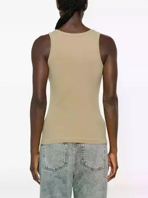 DIESEL® Ribbed-knit Tank Top - Neutrals