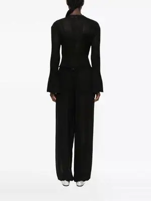 CFCL Hypha Lucent Glitter Flared-sleeve Cardigan