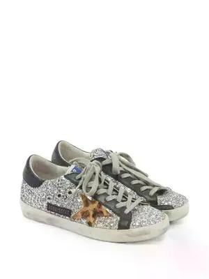 GOLDEN GOOSE Super Star Glitter Sneakers