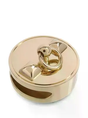 Hermès Tone Médor Studded Scarf Ring