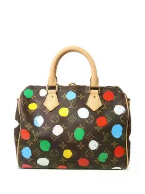 LOUIS VUITTON Speedy Bandouliere Monogram Tote Bag - Brown