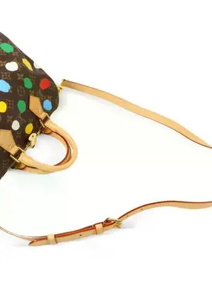 LOUIS VUITTON Speedy Bandouliere Monogram Tote Bag - Brown