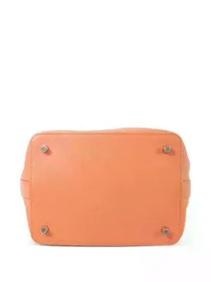 Hermès Toolbox Leather Shoulder Bag - Orange