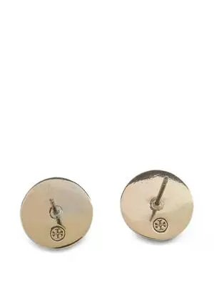 Tory Burch Natalie Crystal-embellished Stud Earrings - Gold