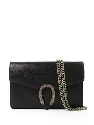 Gucci Dionysus Chain Shoulder Bag - Black