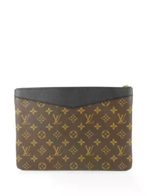 LOUIS VUITTON Daily Pouch Monogram Clutch Bag