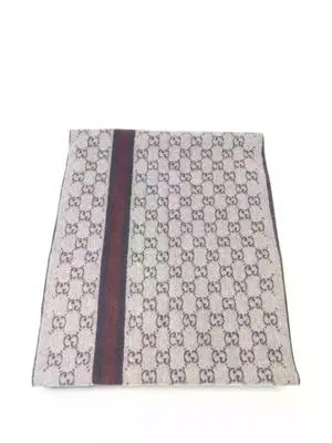 Gucci Monogram-pattern Scarf