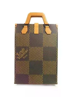 LOUIS VUITTON Monogram Damier Giant Tote Bag - Brown