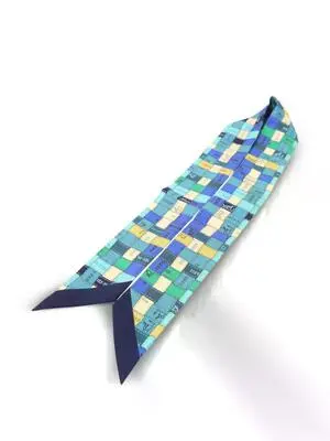Hermès Print Silk Scarf